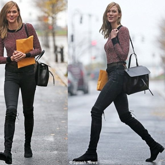 Stuart Weitzman | Shoes | Stuart Weitzman Suede Leather Over The Knee ...